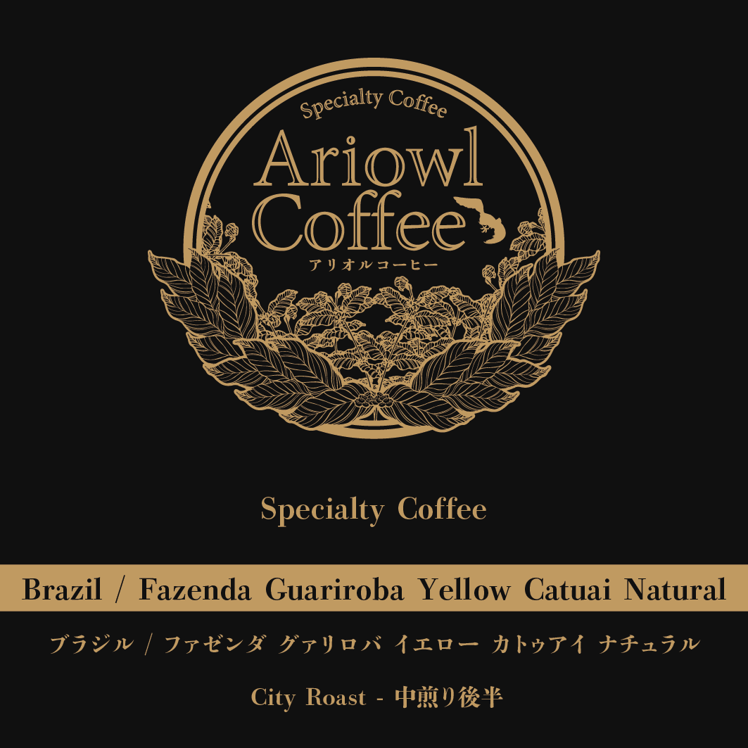 🇧🇷Brazil / Guariroba Natural 中煎り後半 – Ariowl Coffee